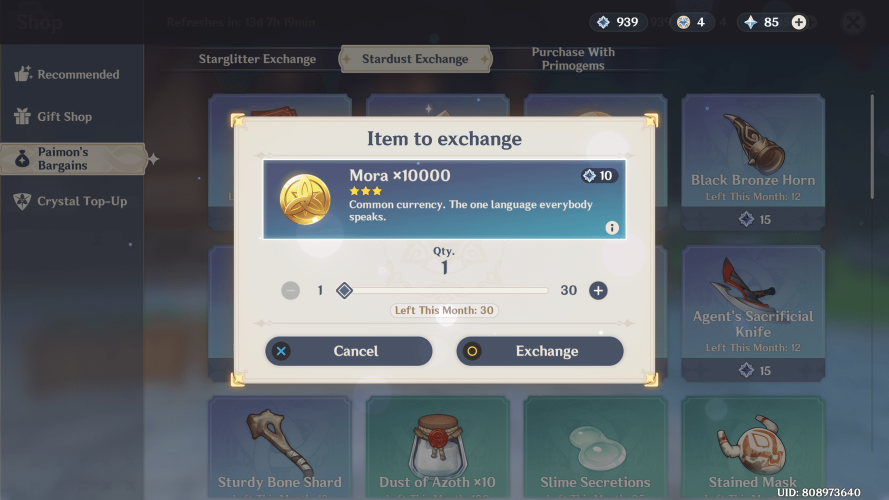 My thing : Genshin Impact | HoYoLAB