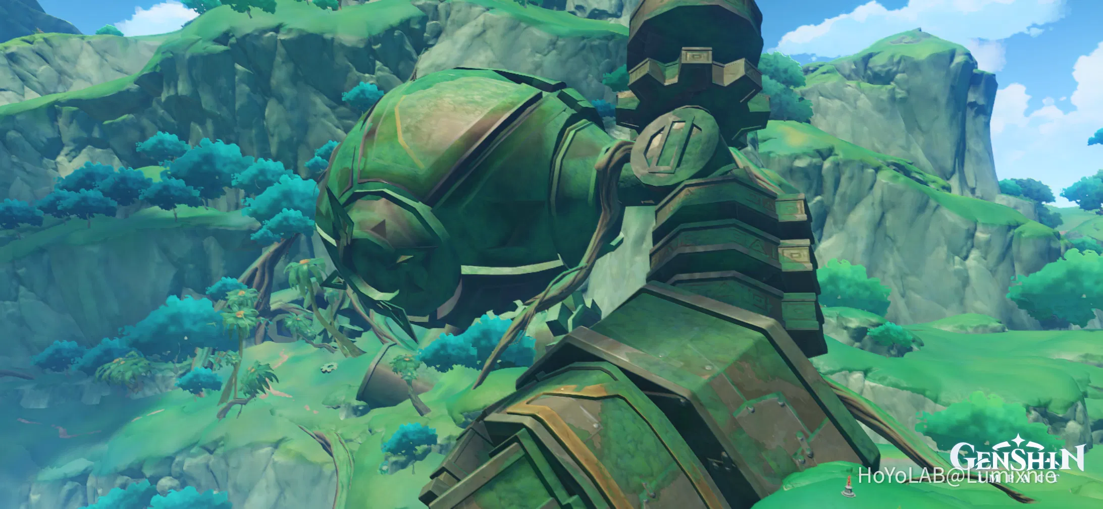 What is this? A giant ruin guard?? Genshin Impact | HoYoLAB