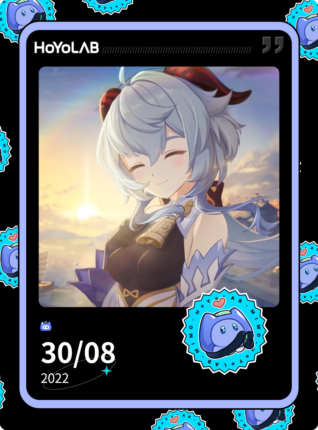 30/08 Diari -# Diari Pengembangan Karakter | HoYoLAB