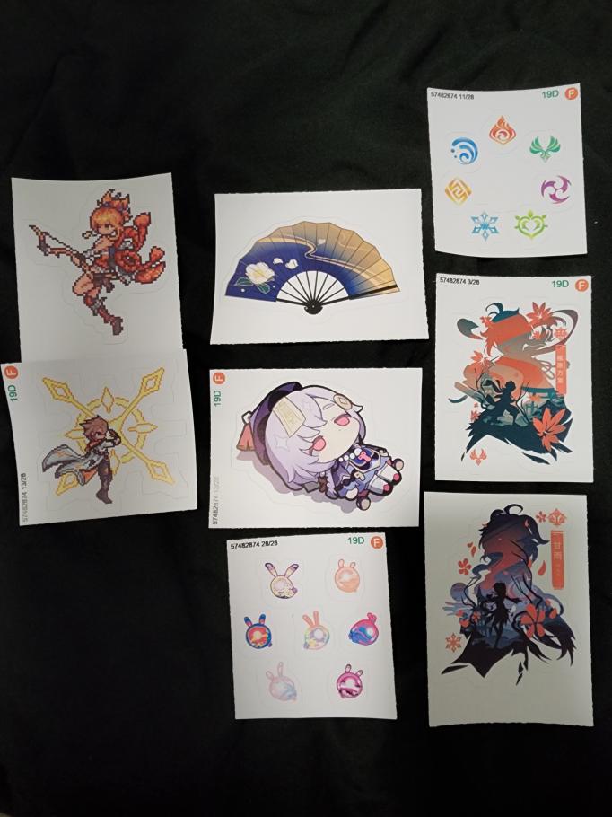 got some stickers! Genshin Impact | HoYoLAB