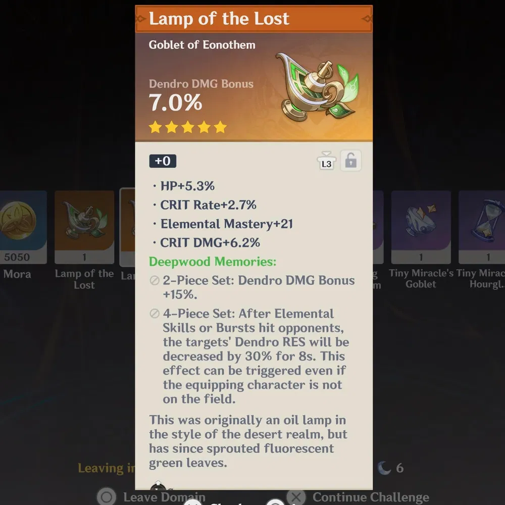 Good Dendro Artifact! Genshin Impact | HoYoLAB