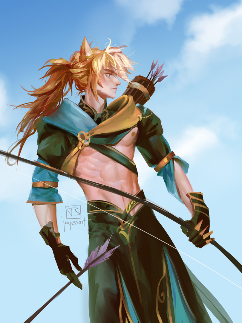 Gorou (grown up?) Genshin Impact | HoYoLAB