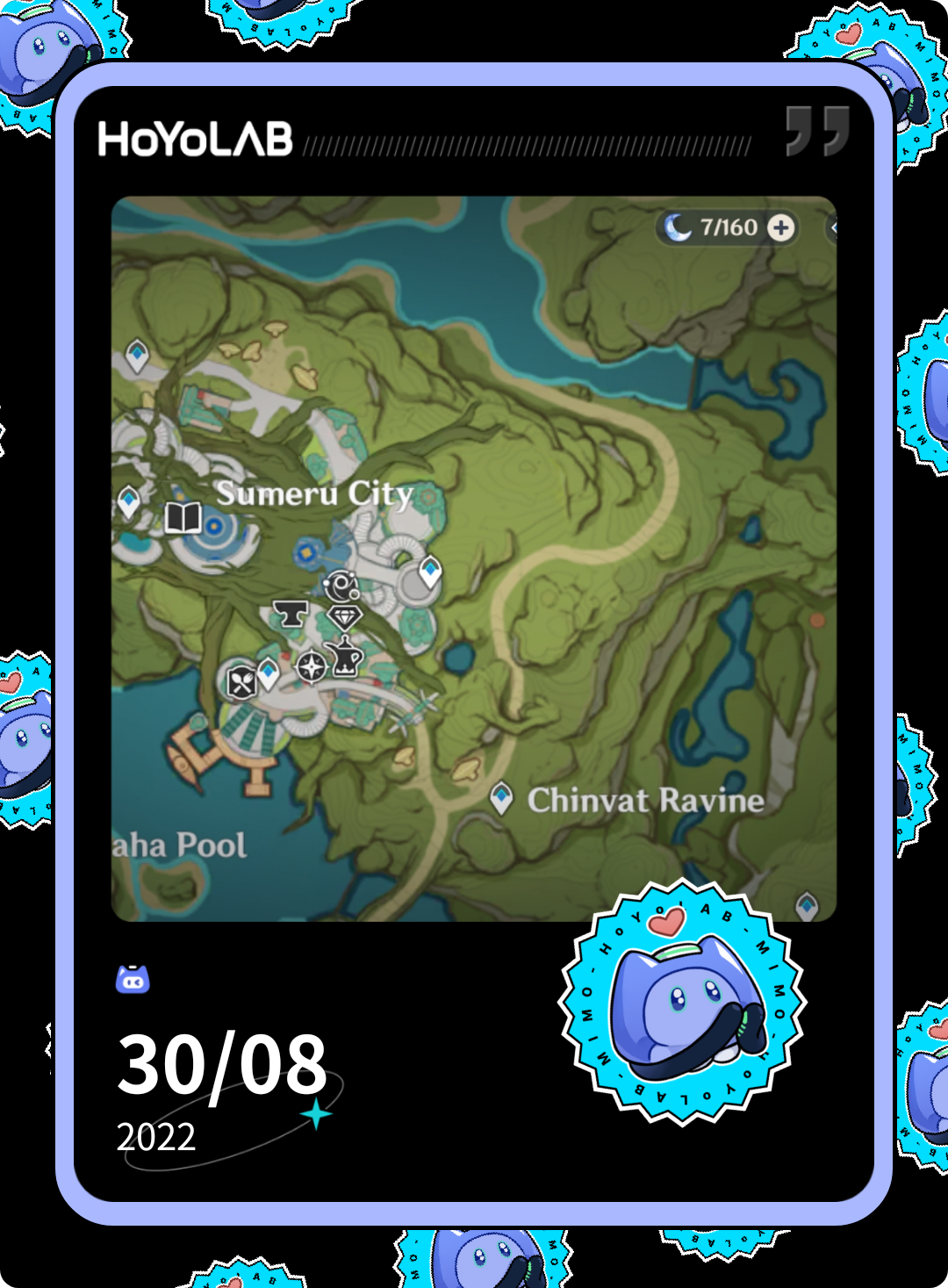 30/08 Diari -# Diari Pengembangan Karakter | HoYoLAB