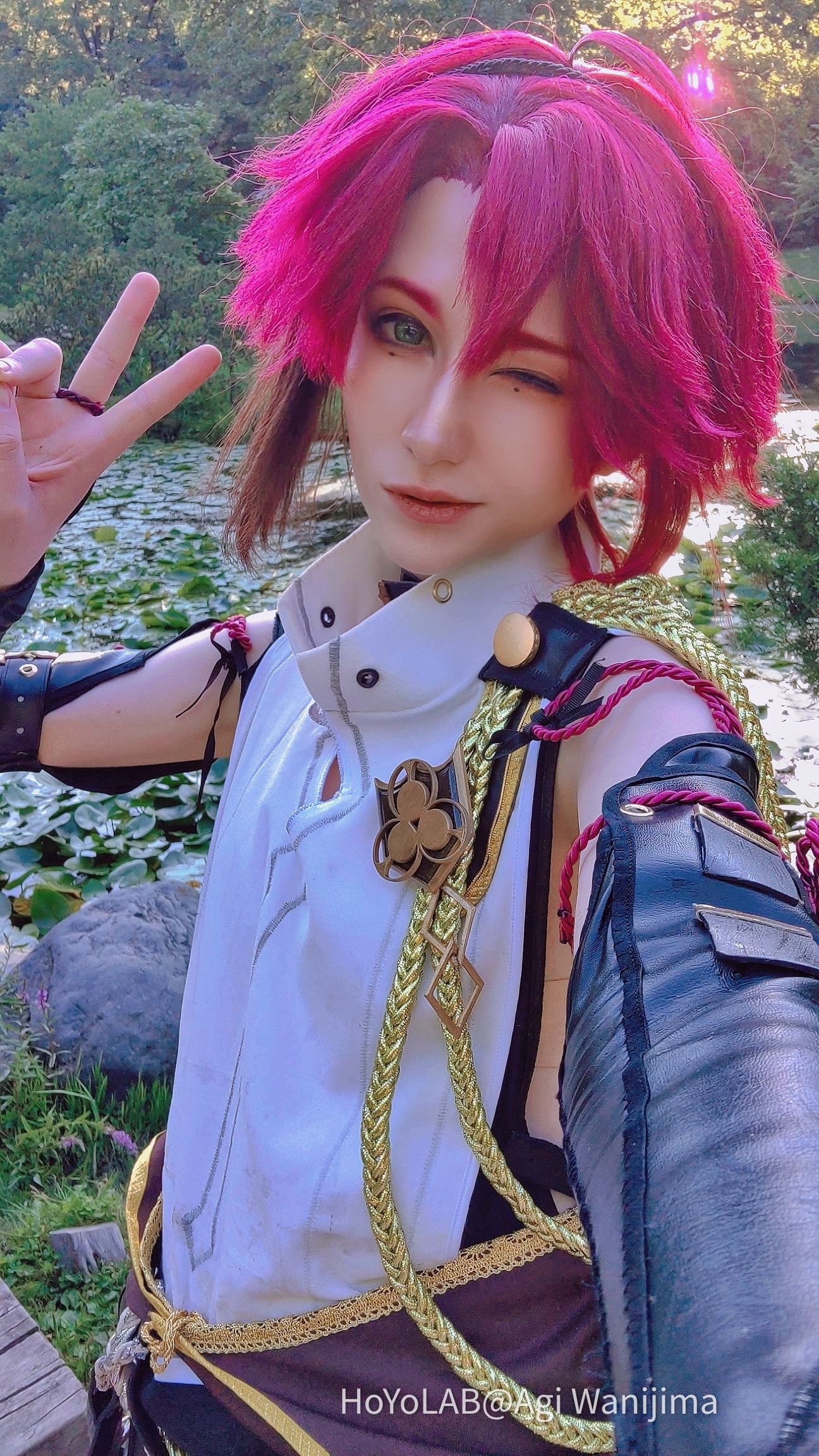 Heizou cosplay making progress | HoYoLAB