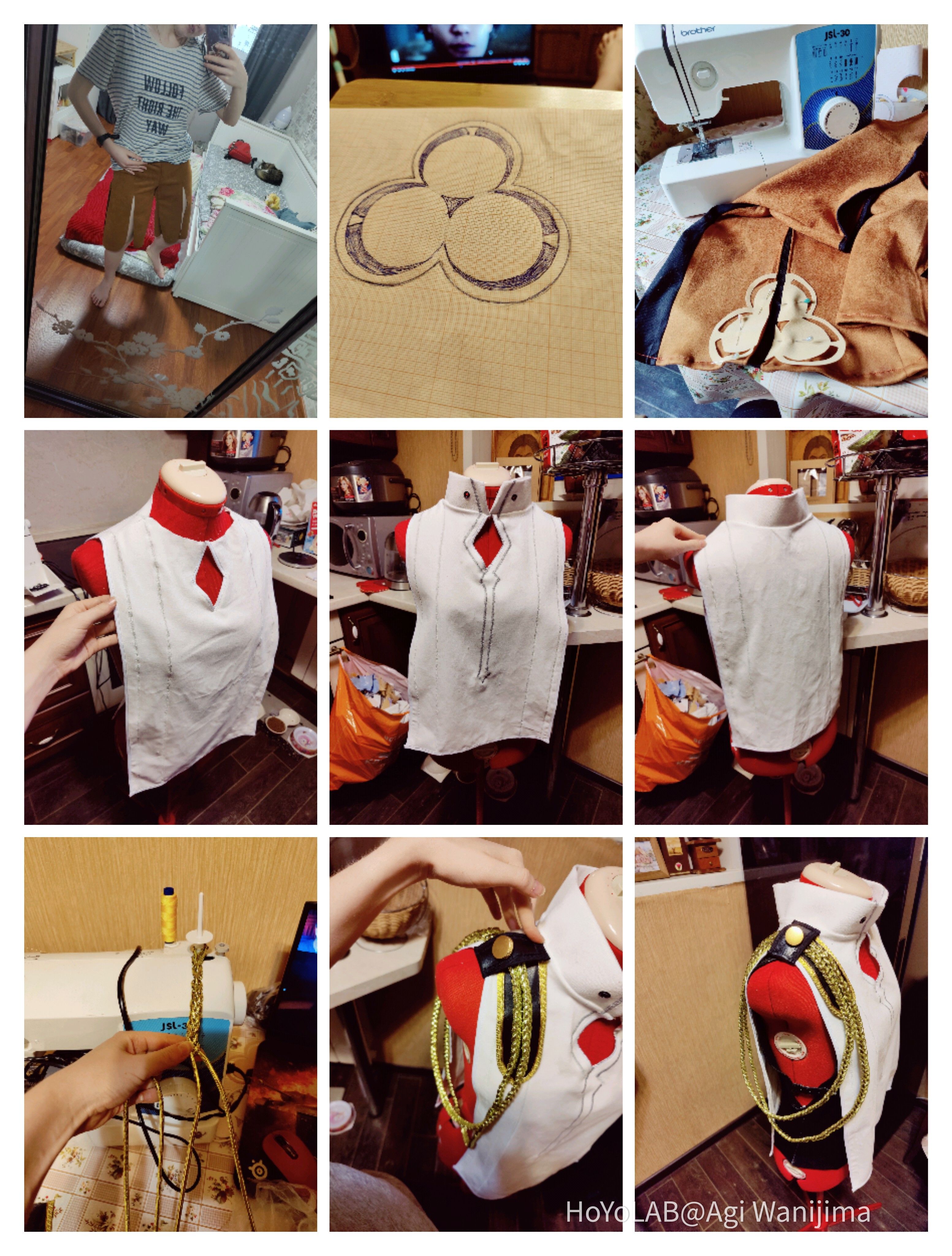 Heizou cosplay making progress | HoYoLAB