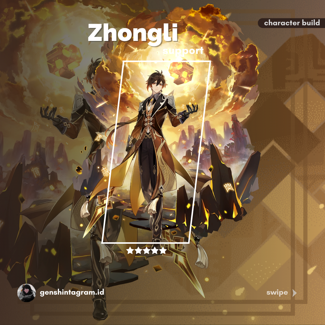 Zhongli support build recommendation Genshin Impact | HoYoLAB