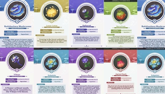 Sumeru plant stats | HoYoLAB