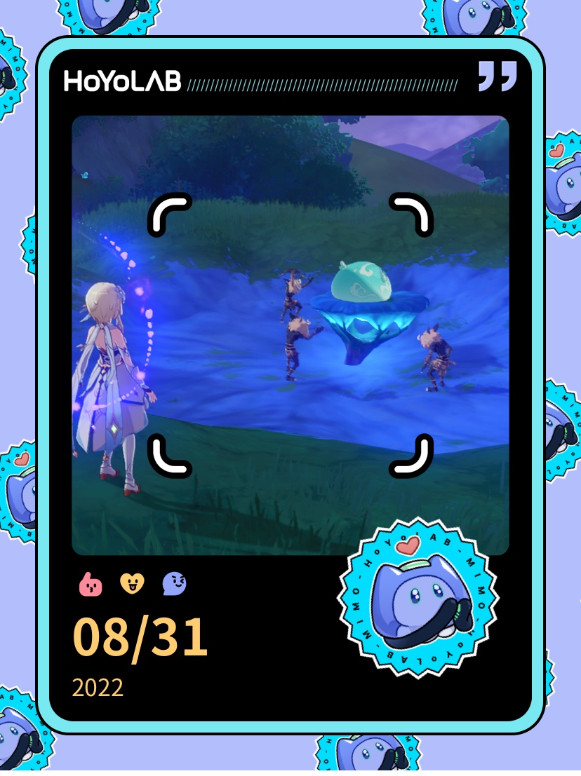 08/31 Diary - # My Leisurely Life in the Game | HoYoLAB