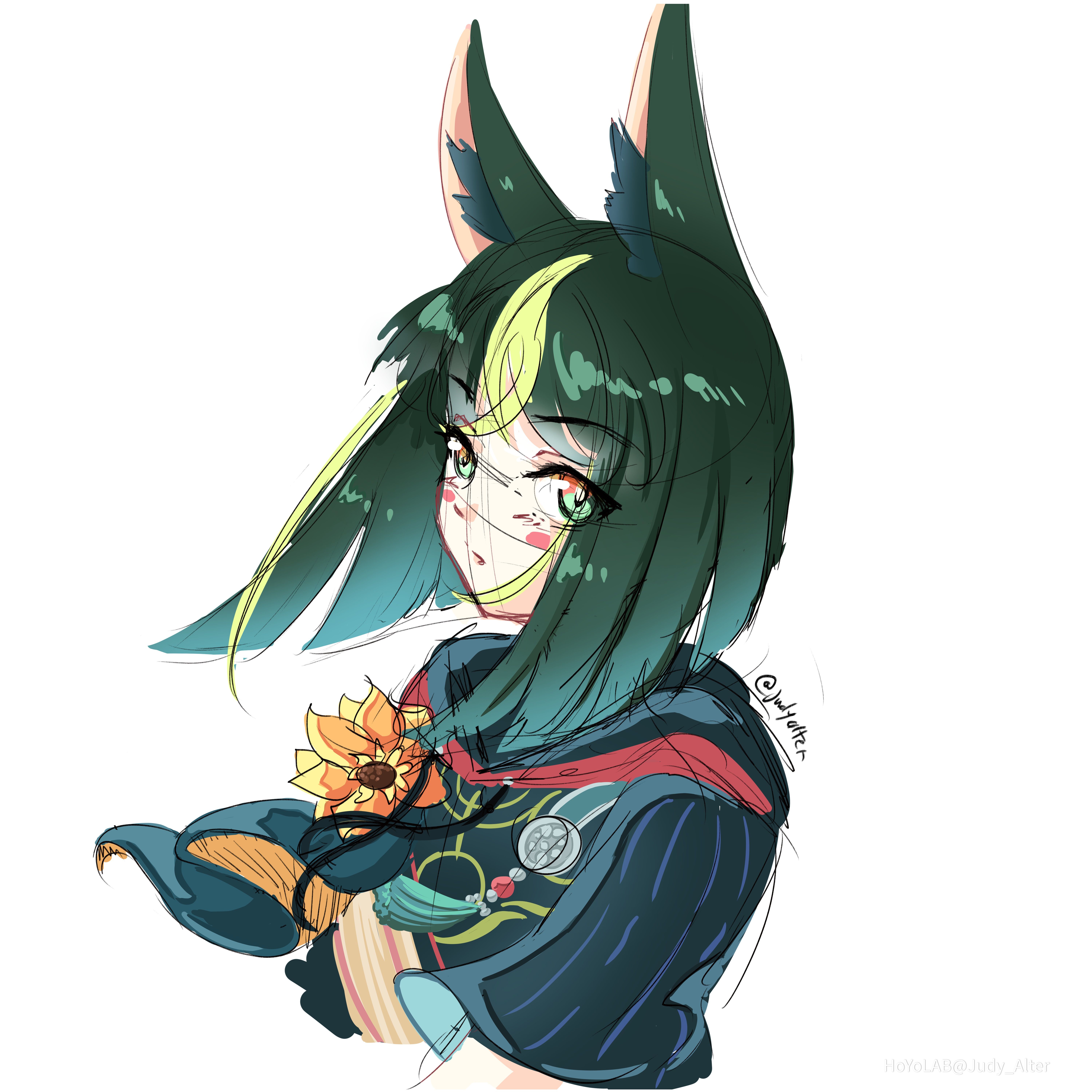 Tighnari sketch Genshin Impact | HoYoLAB