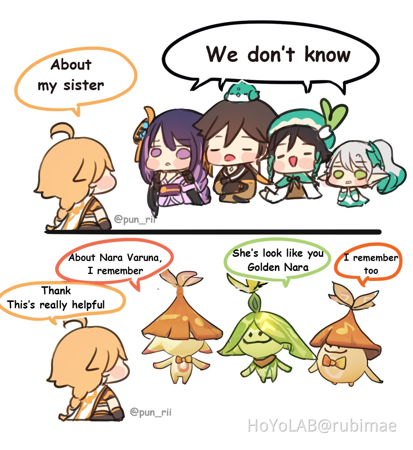 about sister... Genshin Impact | HoYoLAB