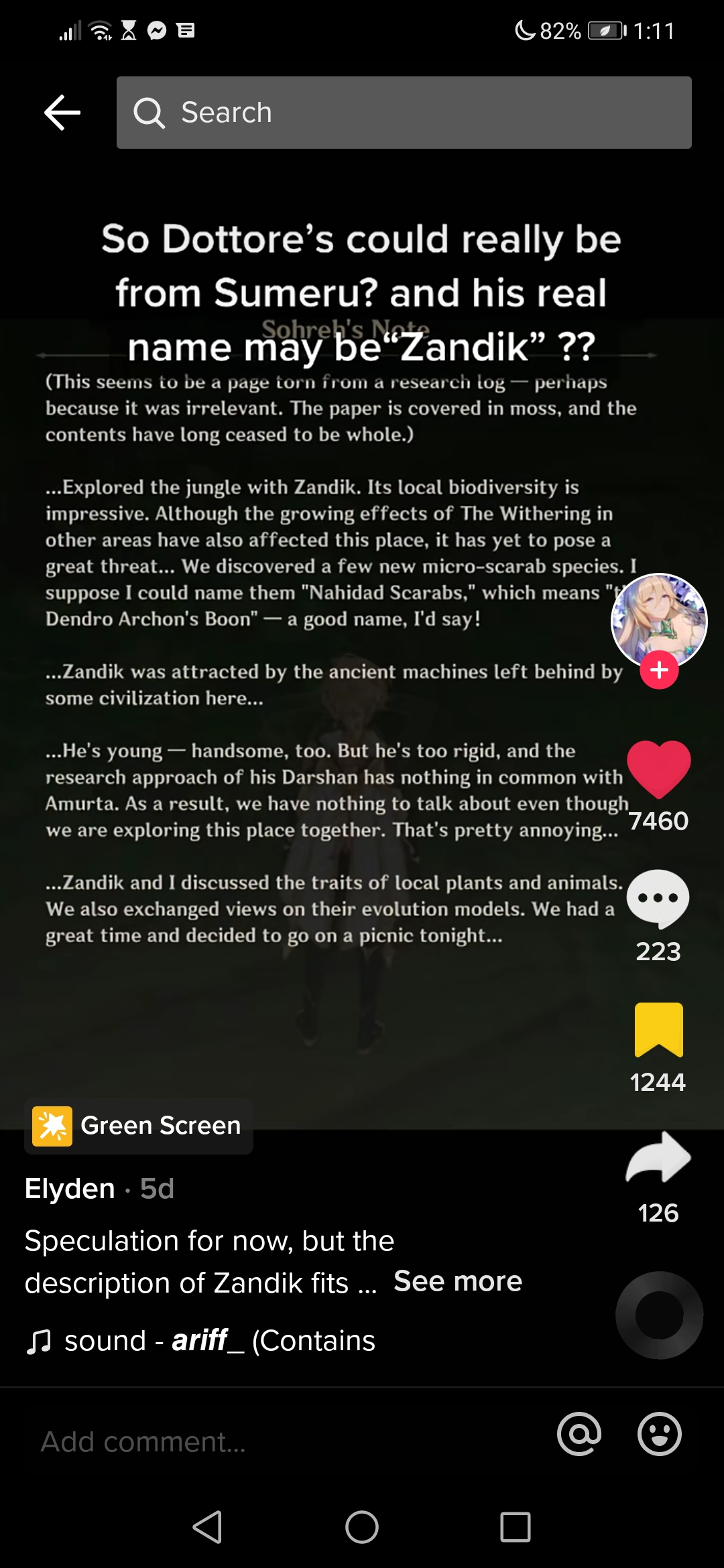 Zandik is dottore!!! Genshin Impact | HoYoLAB