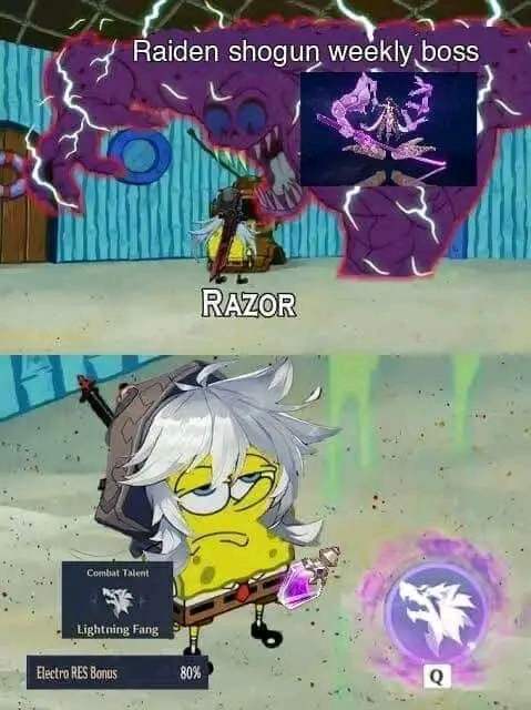 My poor razor😅 Genshin Impact | HoYoLAB