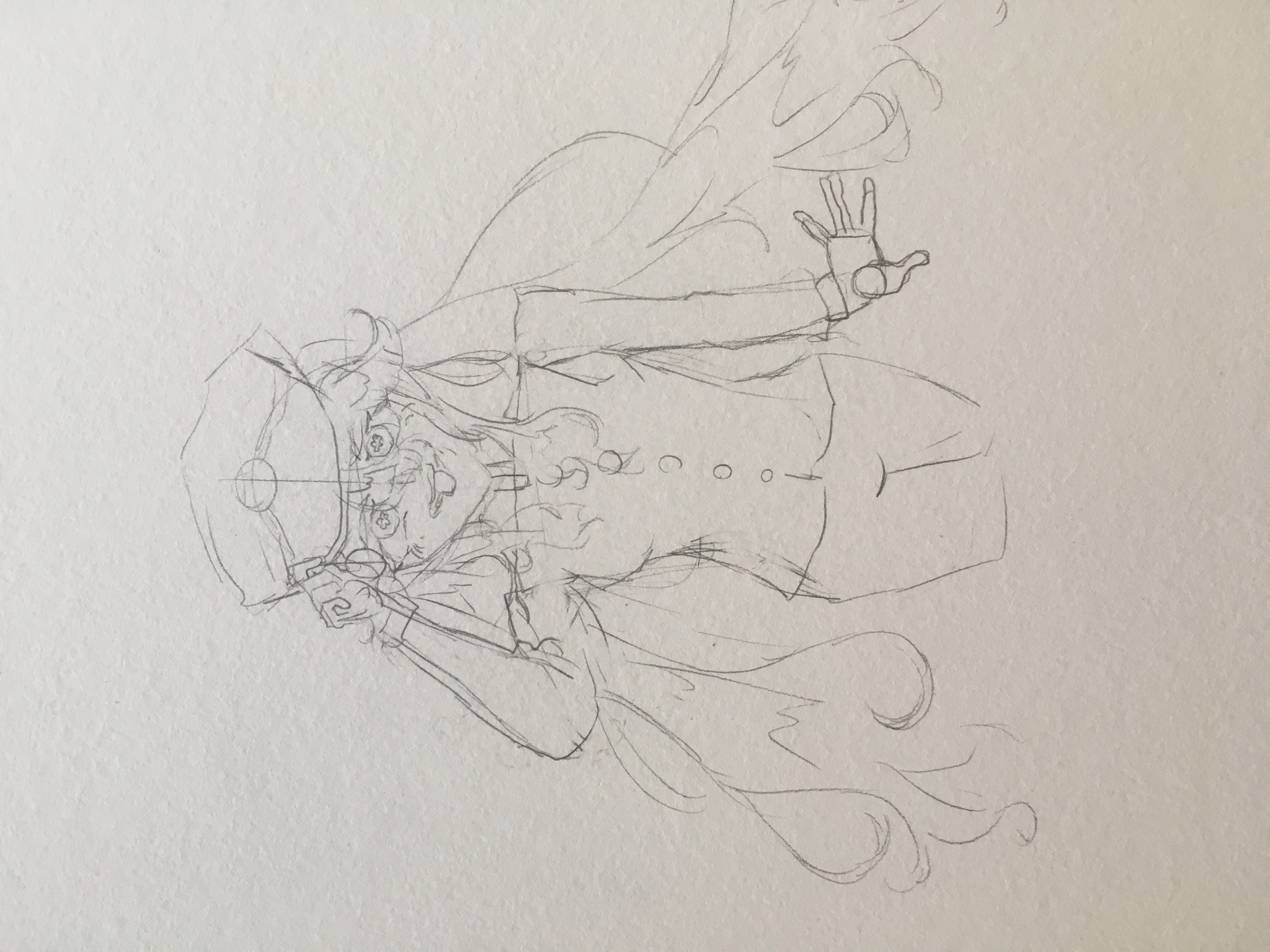 Hu Tao as Hanako from TBHK sketch Genshin Impact | HoYoLAB