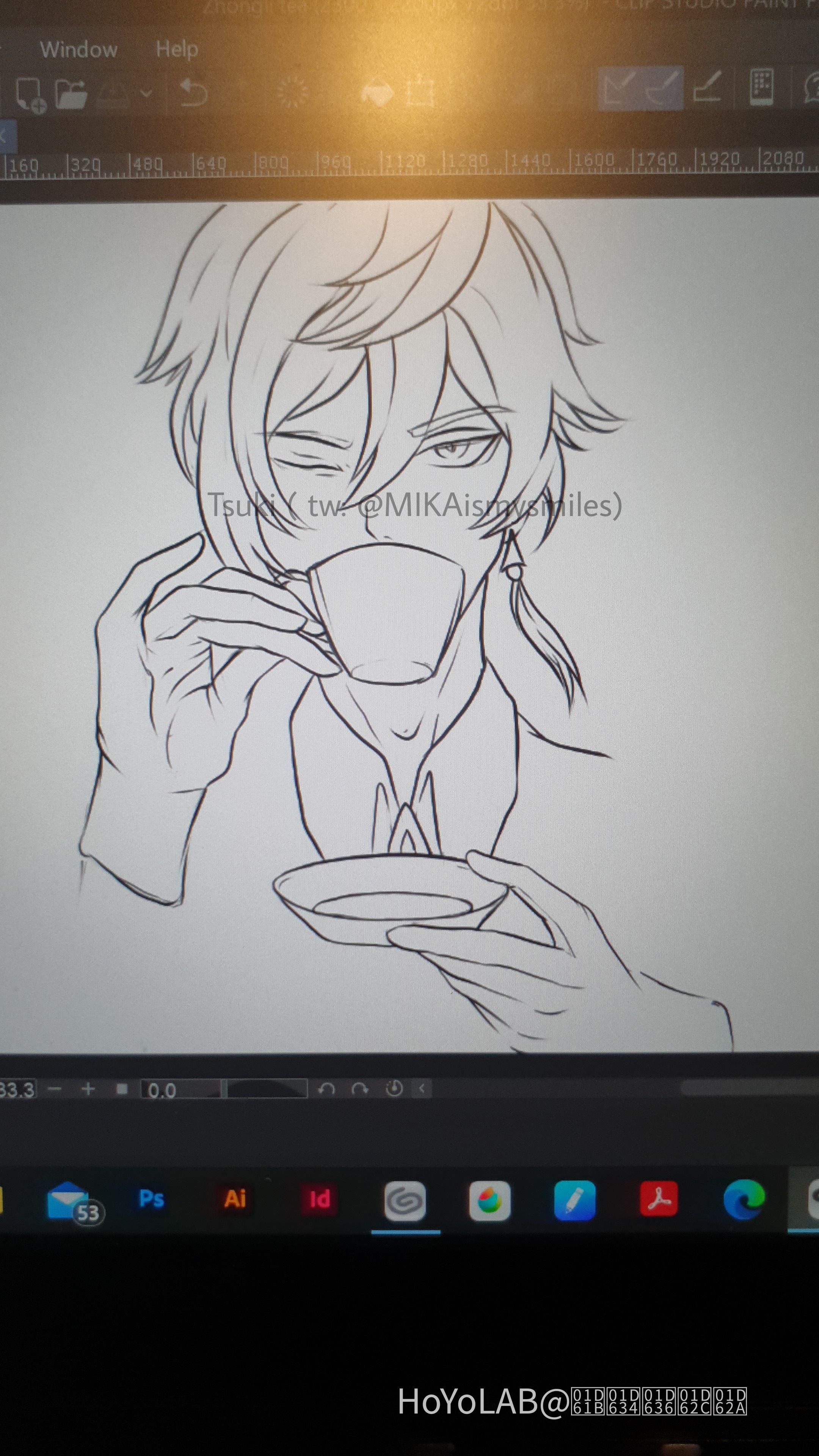 Zhongli's tea time (WIP) Genshin Impact | HoYoLAB