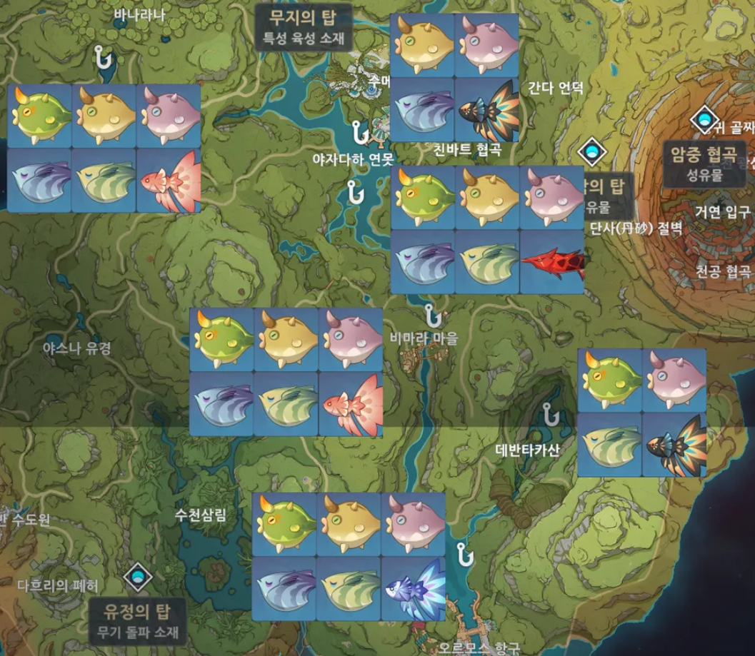 낚시.. Genshin Impact | HoYoLAB