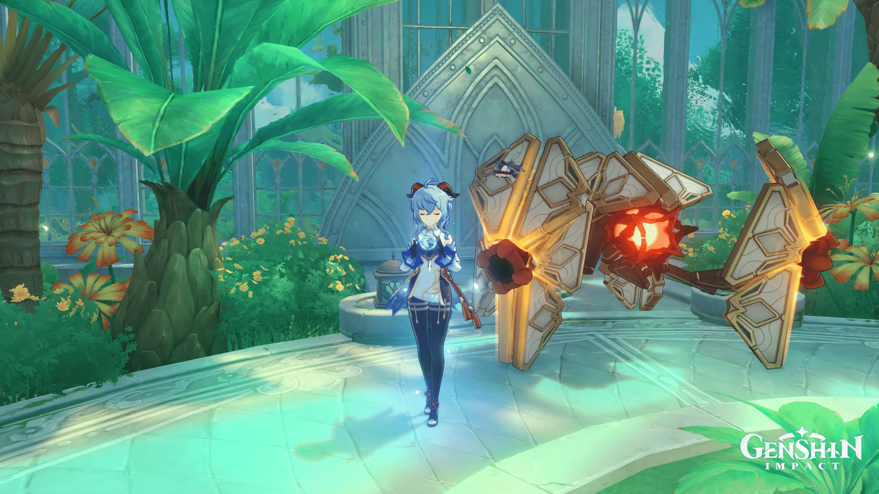 I want an automaton on my teapot... and also a greenhouse Genshin ...