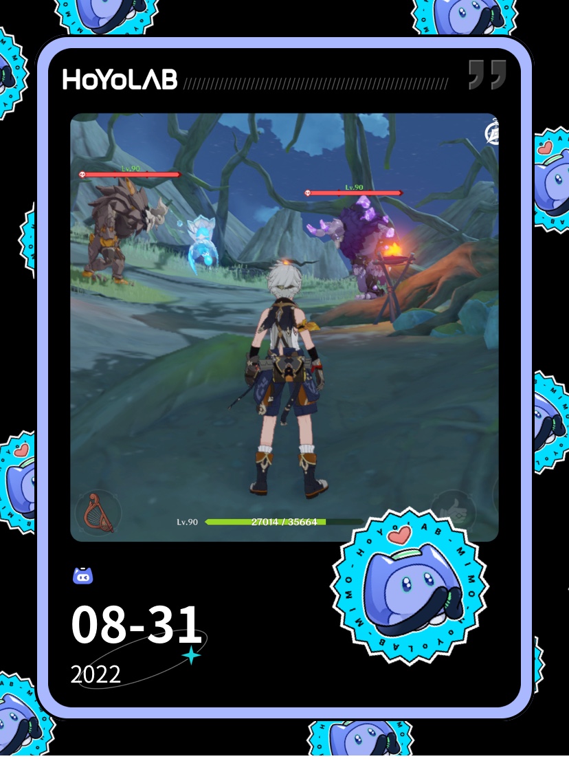 08-31 日记 - # 我的角色养成日记 | HoYoLAB