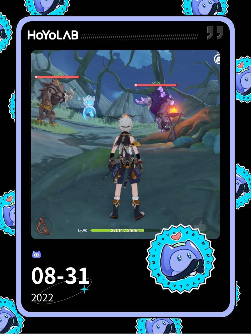 08-31 日记 - # 我的角色养成日记 | HoYoLAB