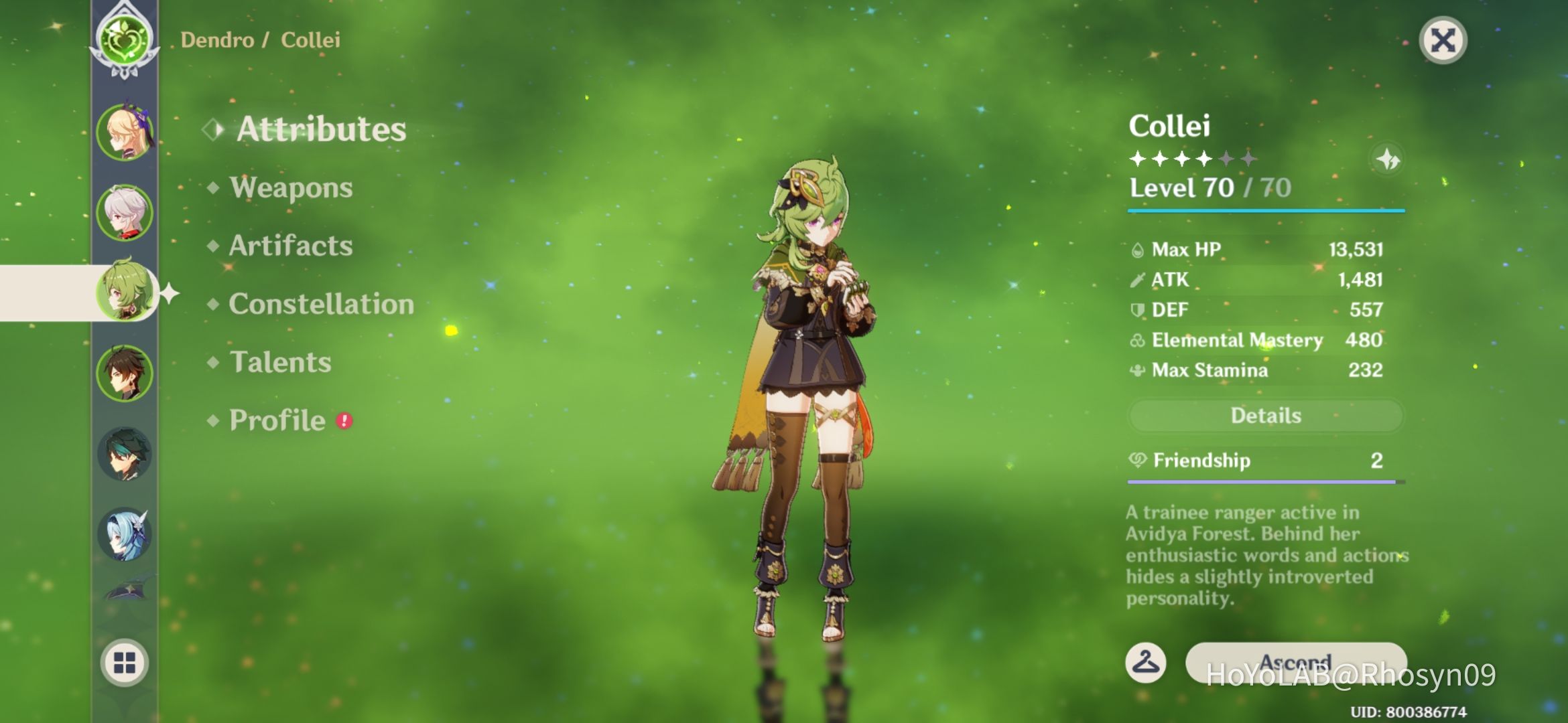 Collei Genshin Impact | HoYoLAB