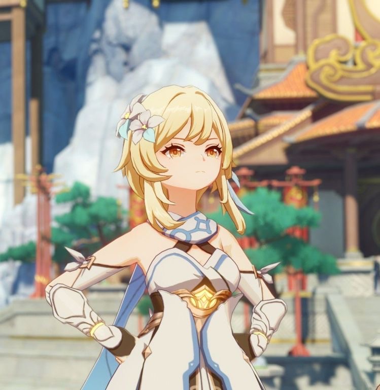 Lumine face expressions Genshin Impact | HoYoLAB