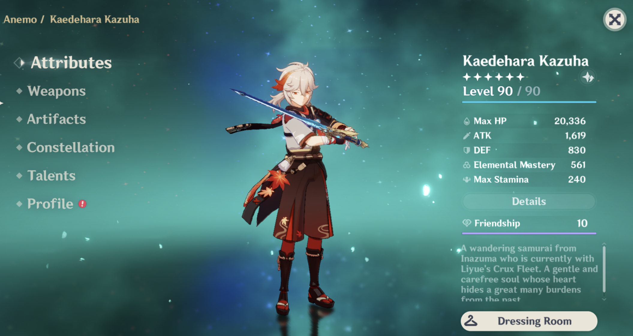 My Kazuha Build Genshin Impact | HoYoLAB