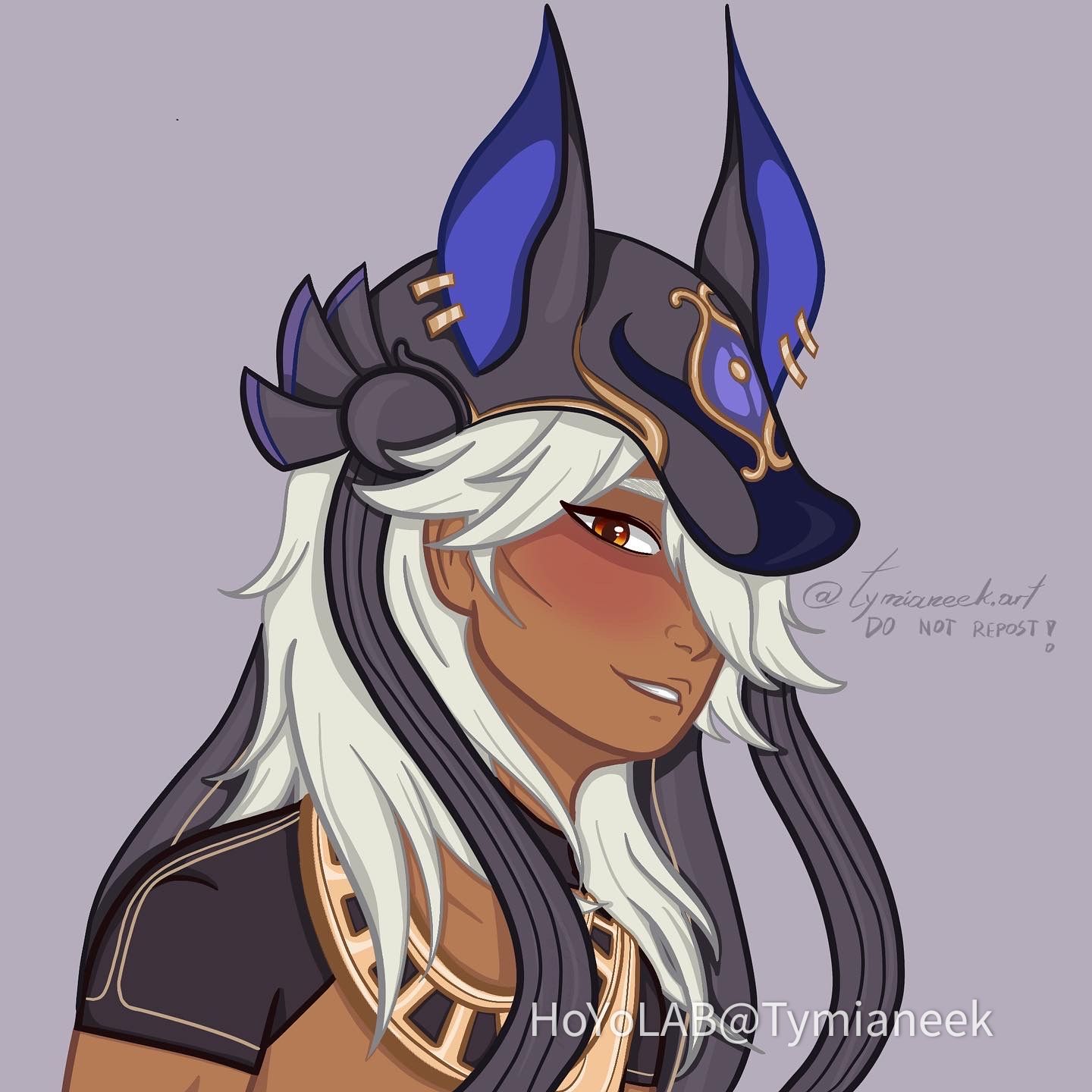 Cyno fanart Genshin Impact | HoYoLAB