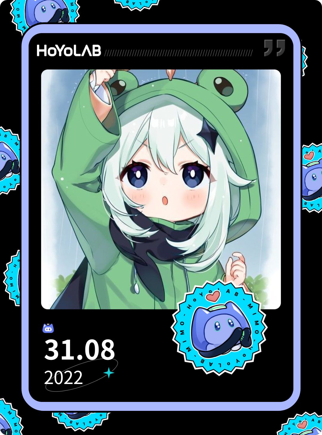 31.08 Дневник -# Мой дневник по развитию персонажа | HoYoLAB