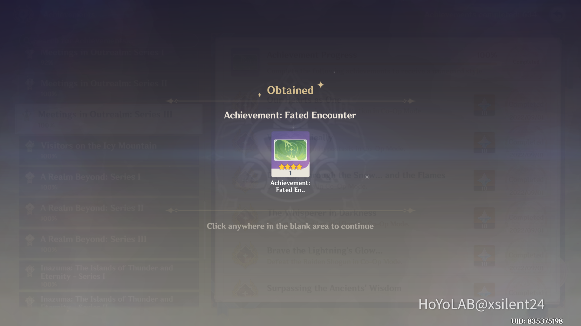 Fated Encounter namecard Genshin Impact | HoYoLAB