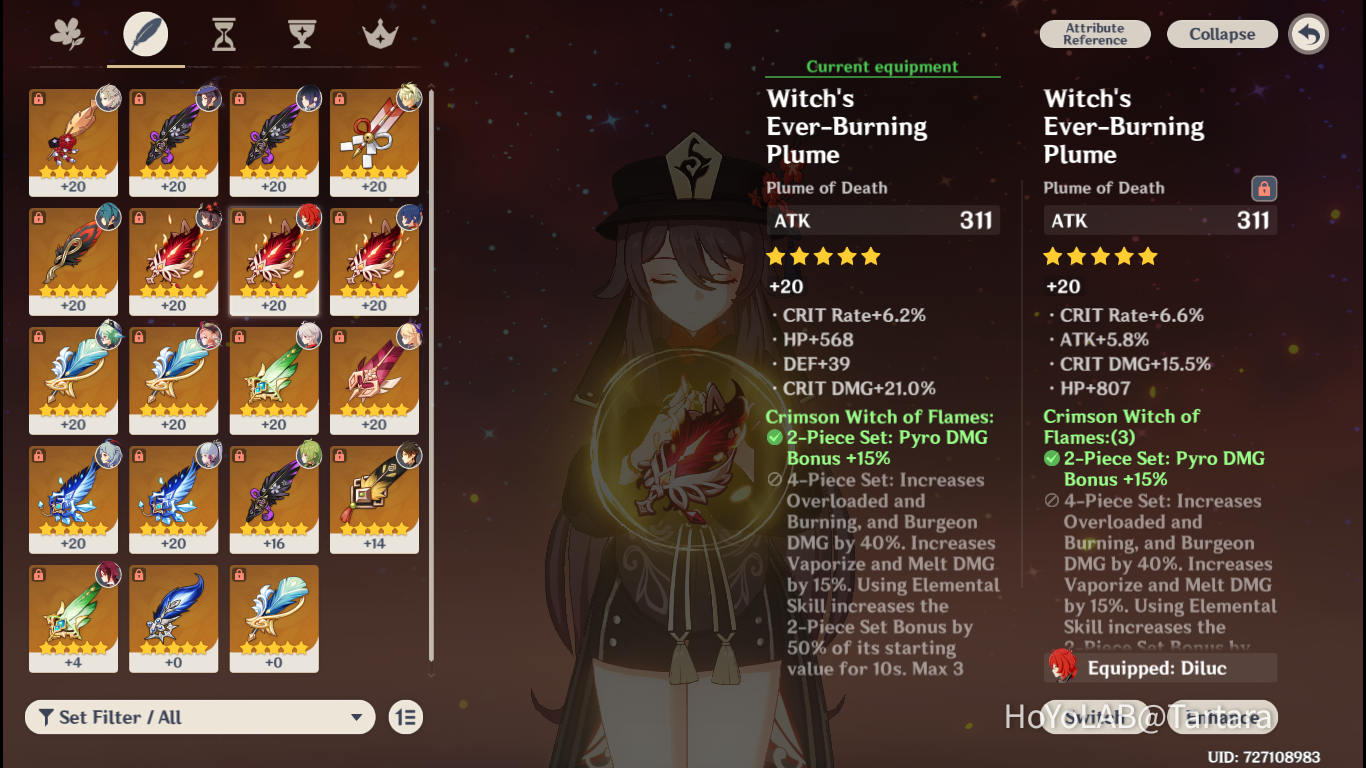 Update for Crimson Feather Genshin Impact | HoYoLAB