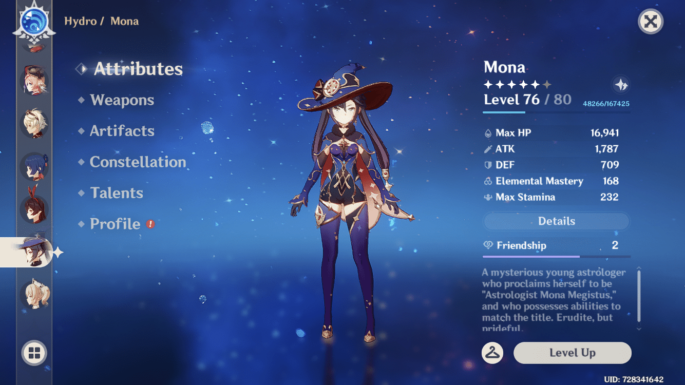 my Mona build! Genshin Impact | HoYoLAB