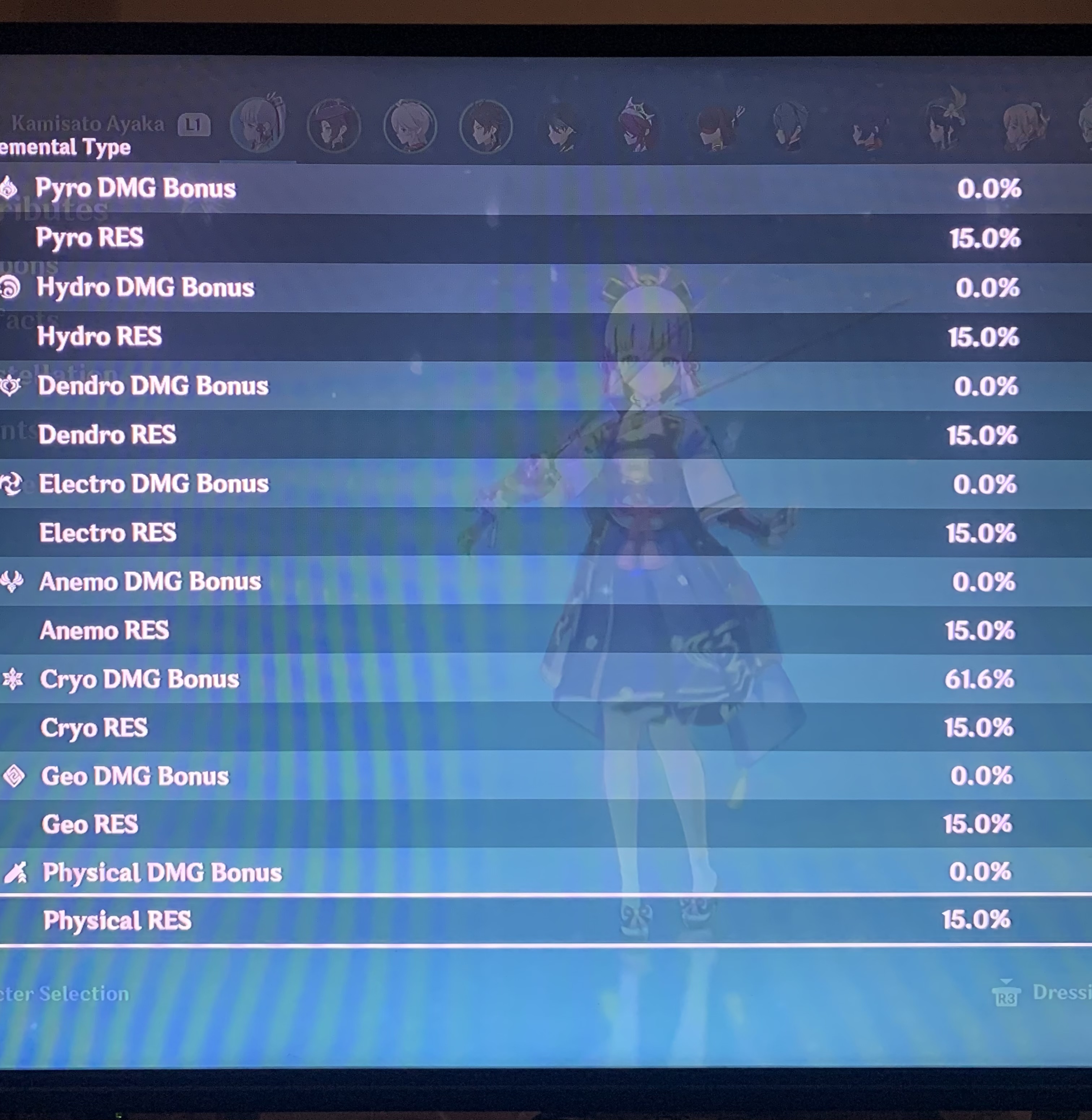 Ayaka Stats Genshin Impact | HoYoLAB