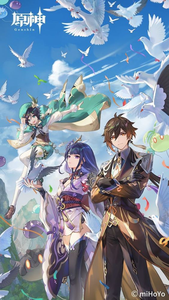 Archons wallpaper Genshin Impact | HoYoLAB