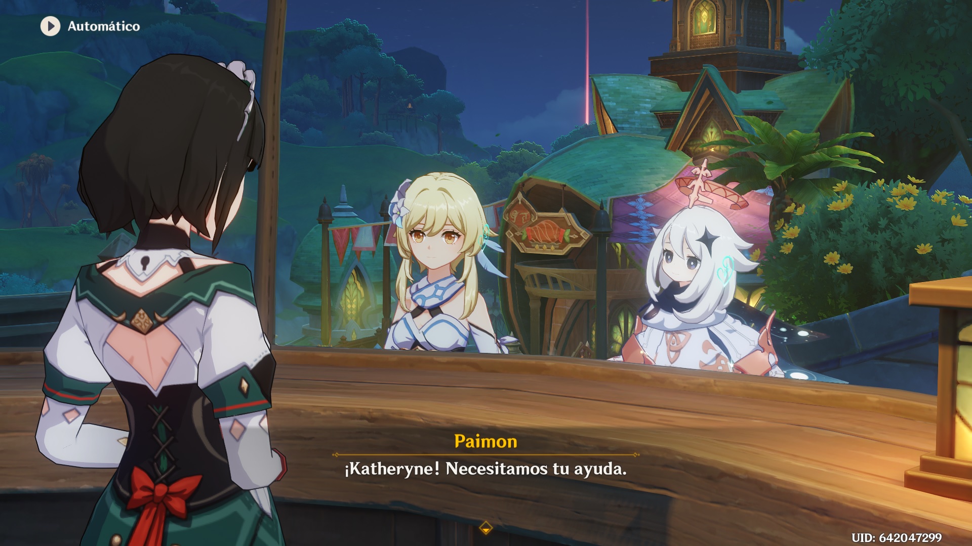 La espalda de Katheryne Genshin Impact | HoYoLAB