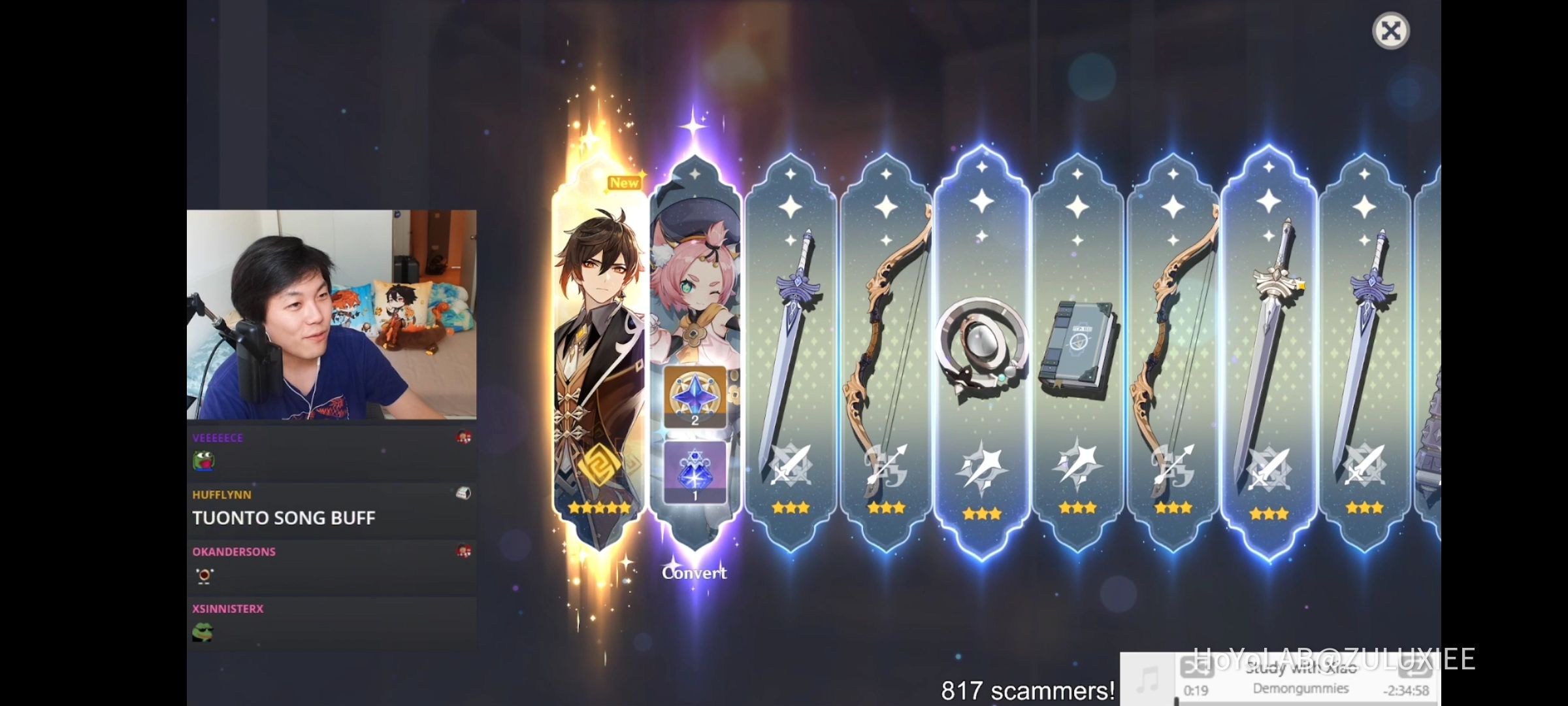 AsianGuyStream or AKA "Atsu" Just blessed me his own king, Zhongli on ...