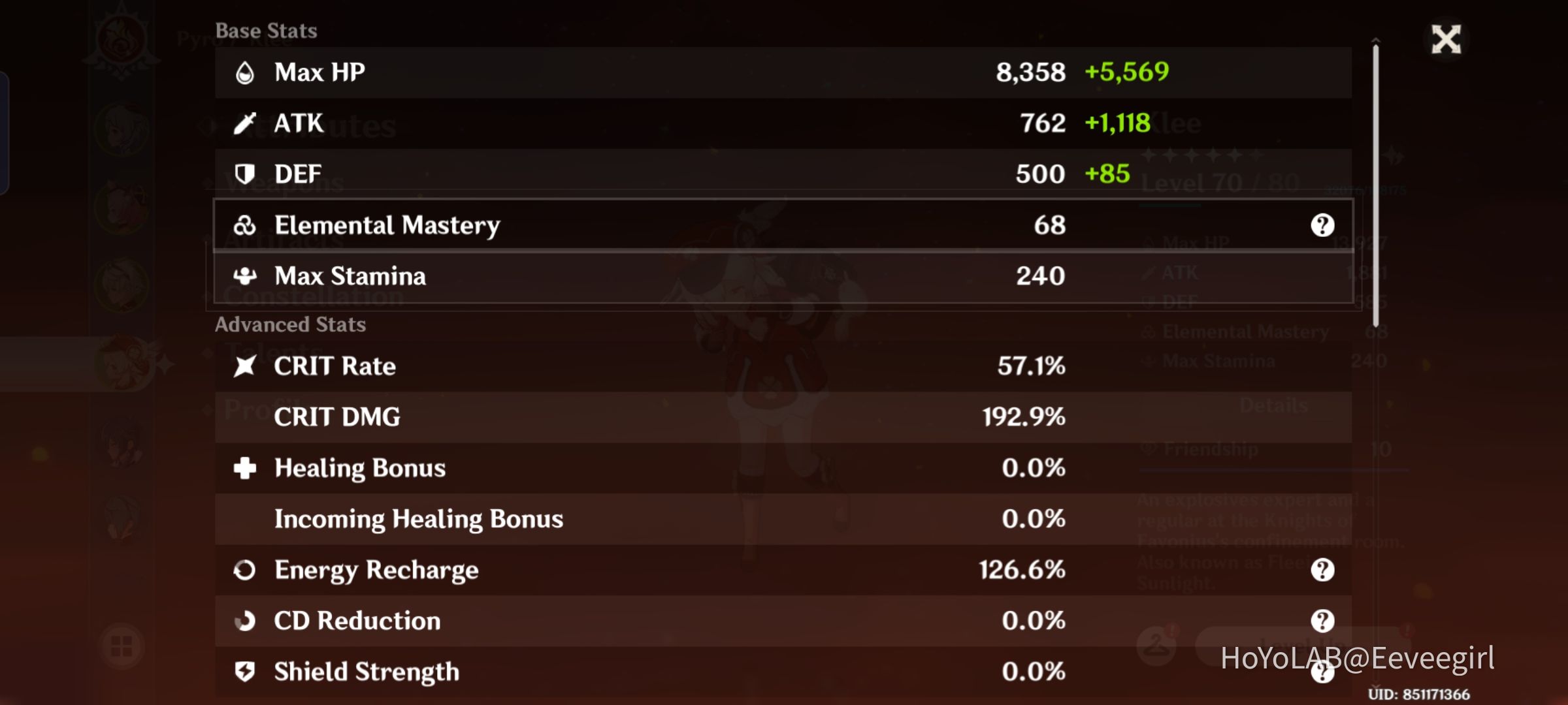 Any tips for my Klee build? Genshin Impact | HoYoLAB