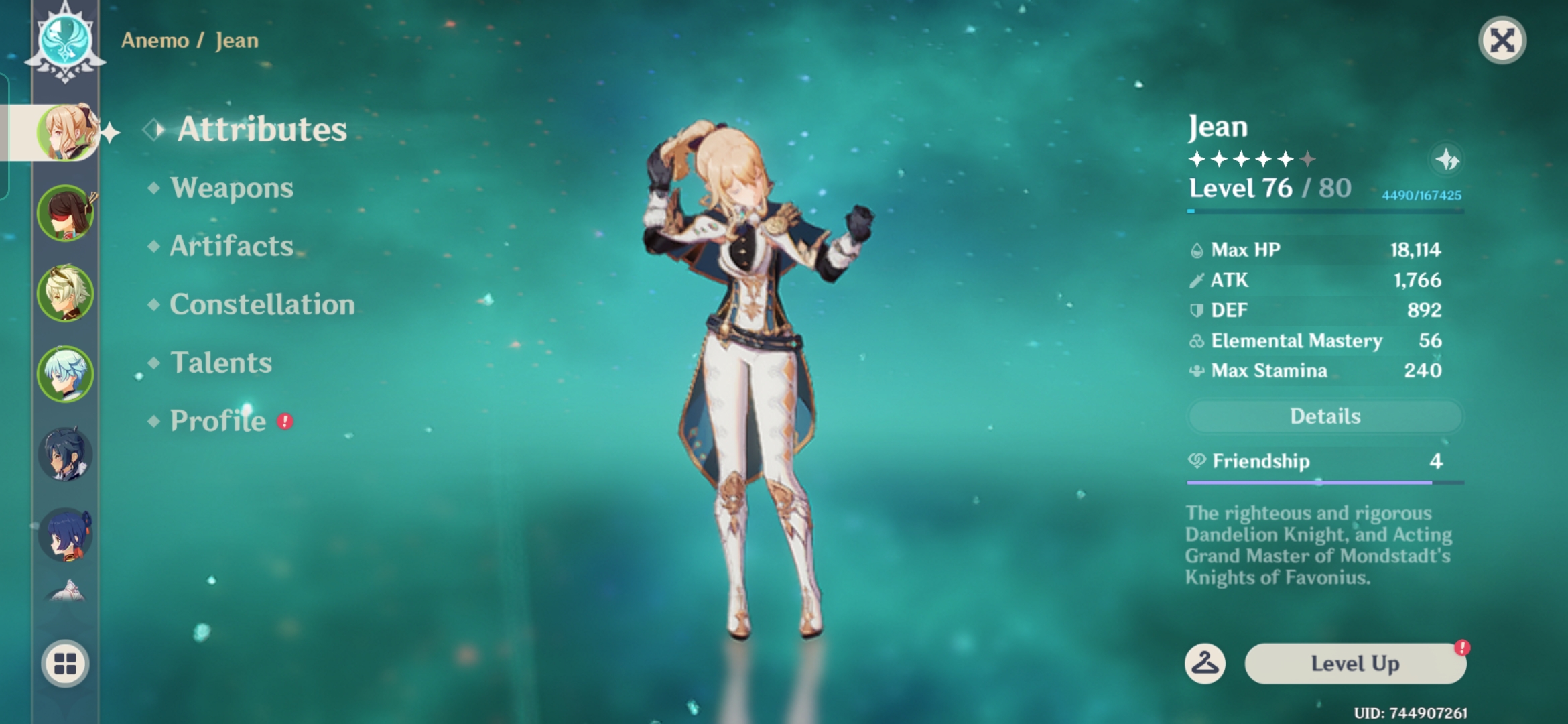 my only 5stars character :) Genshin Impact | HoYoLAB