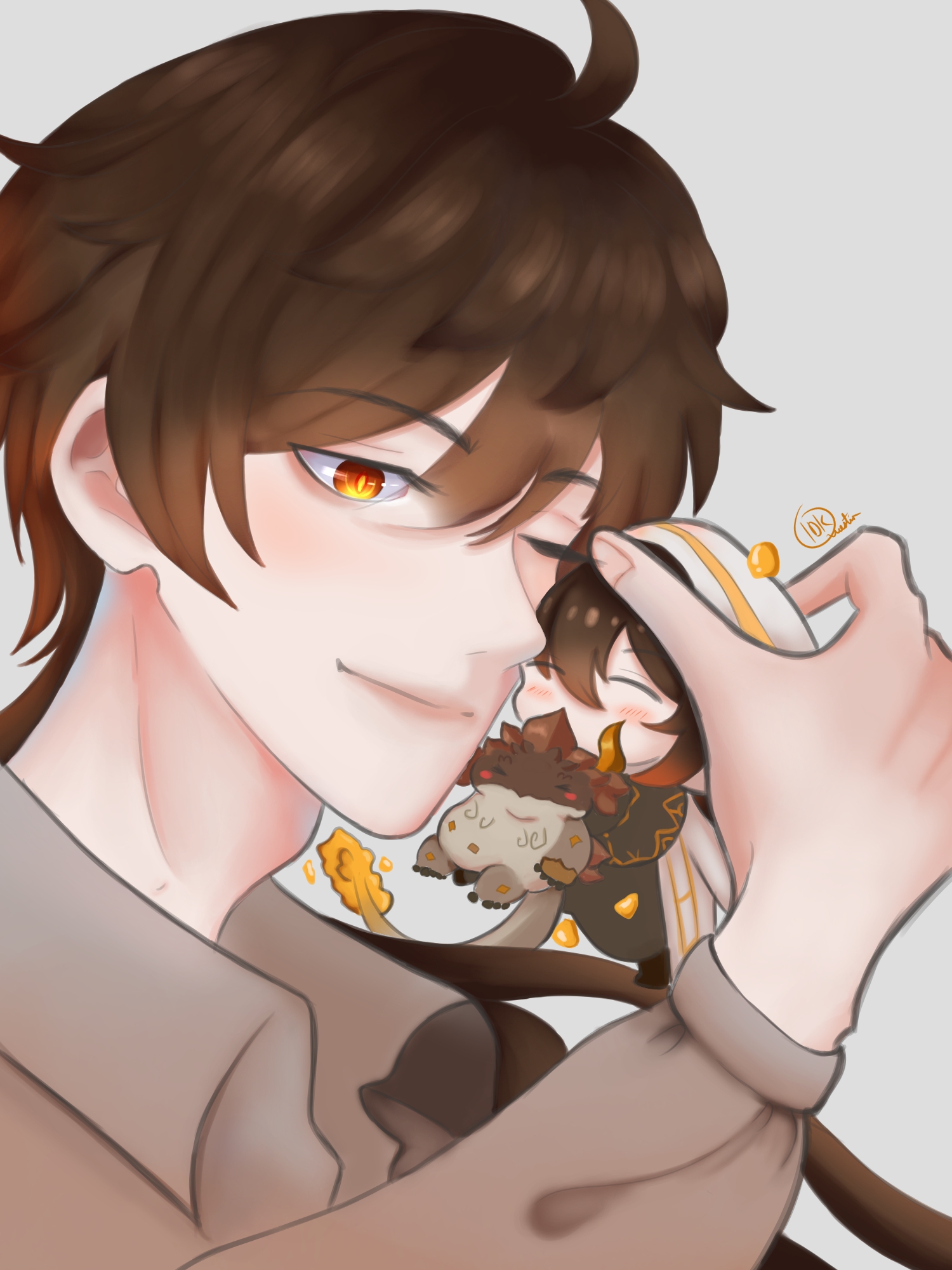 Azaz "Vago Mundo" Zhongli Fanart Contest Genshin Impact | HoYoLAB