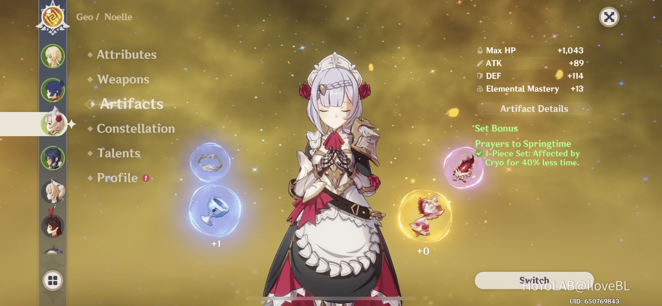 Noelle build Genshin Impact | HoYoLAB