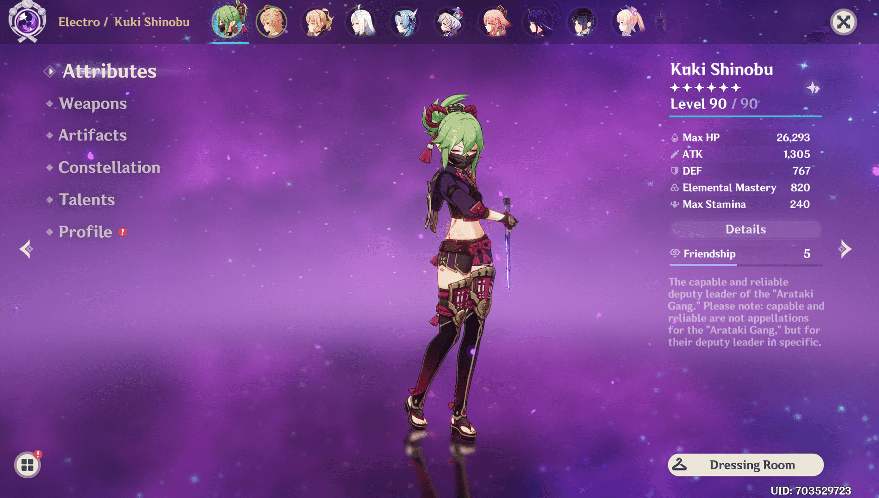 Kuki TF EM Build Genshin Impact | HoYoLAB