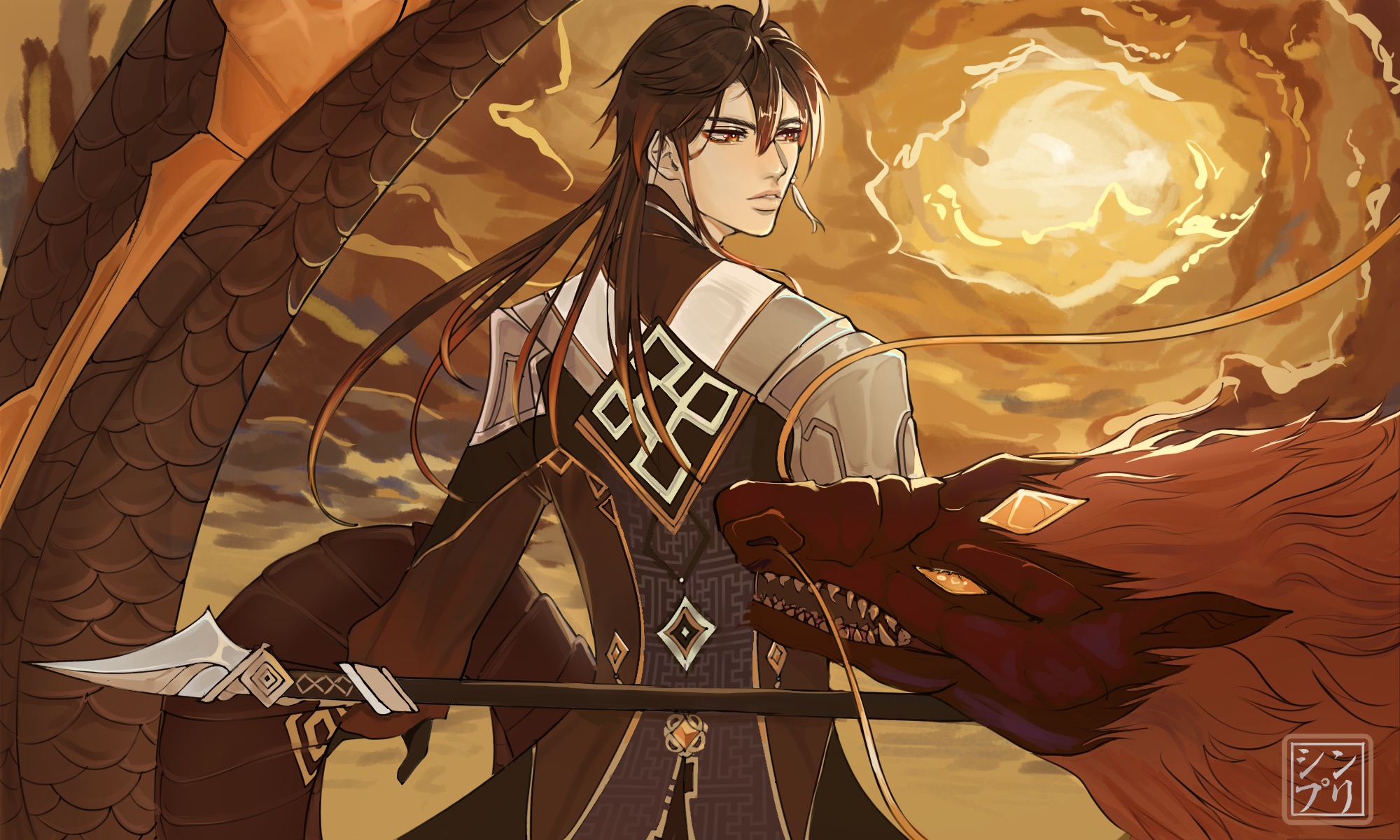 Vaga Mundo | Zhongli Fanart Genshin Impact | HoYoLAB
