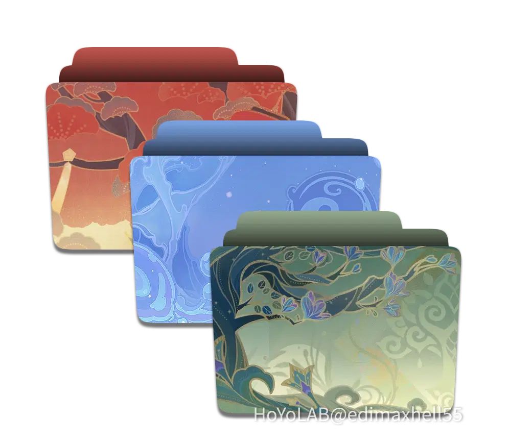 Homemade Desktop Icons ver. 54 Genshin Impact | HoYoLAB
