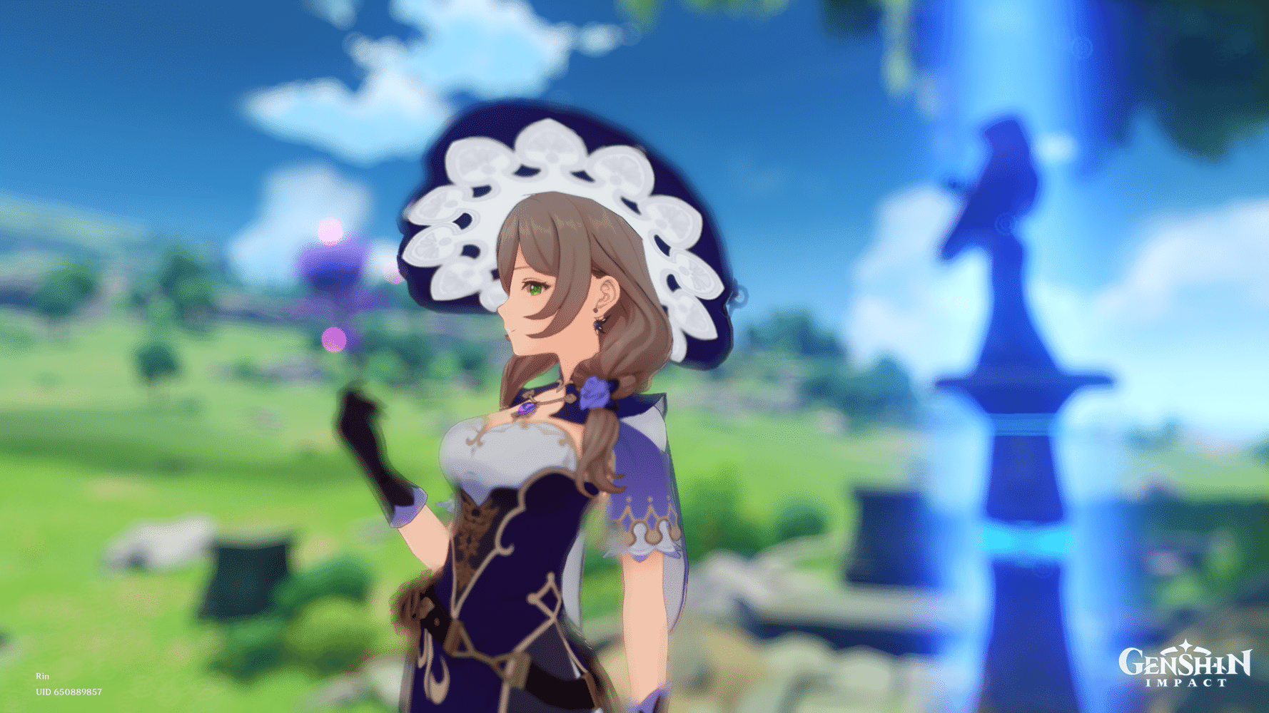 Violet flower Lisa 💜🍃 Genshin Impact | HoYoLAB