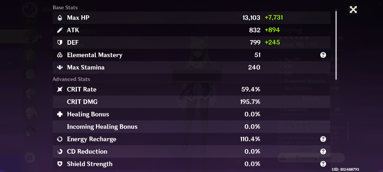 C3 Keqing Genshin Impact | HoYoLAB