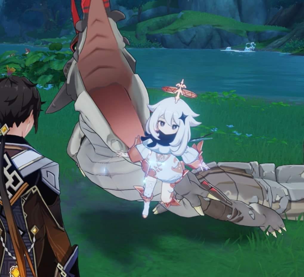 Paimon last moment Genshin Impact | HoYoLAB