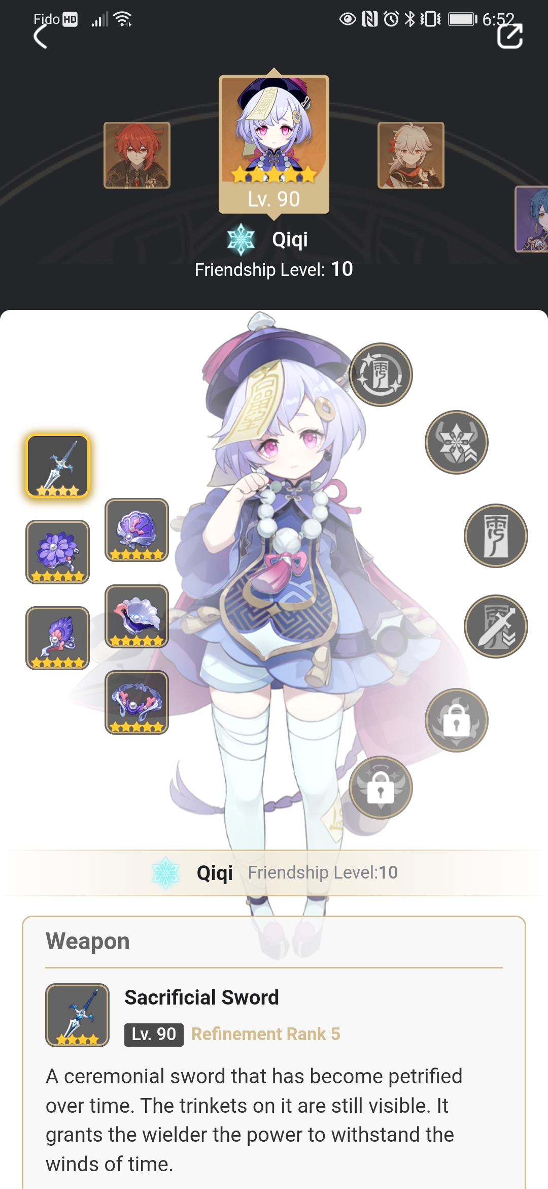 My qiqi build! Genshin Impact | HoYoLAB