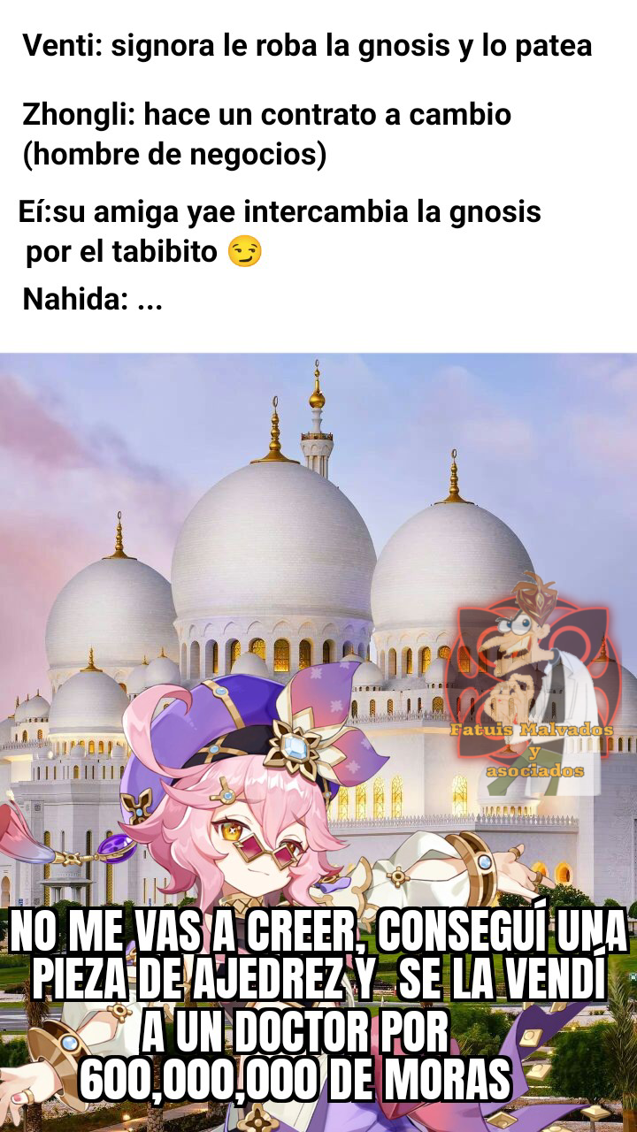 Así es mas probable que terminé la gnosis de kusalani 🤣 Genshin Impact ...