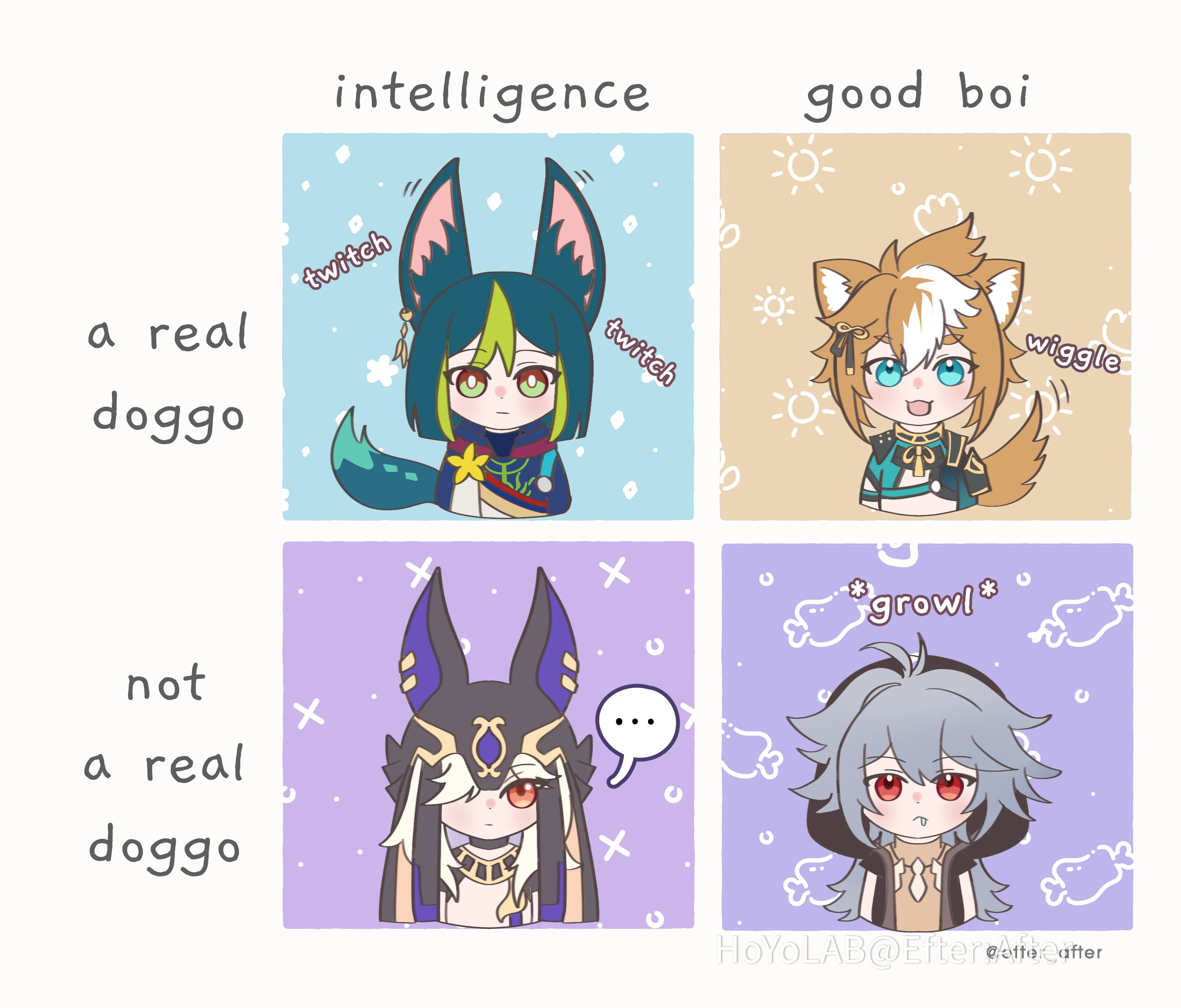 types of doggo boi in teyvat🐾 Genshin Impact | HoYoLAB