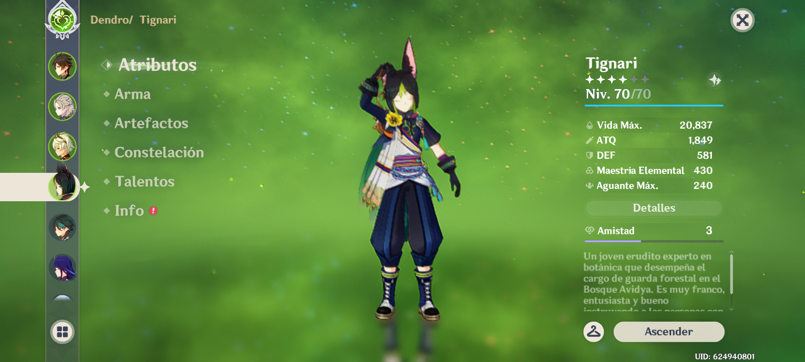 tignari Genshin Impact | HoYoLAB