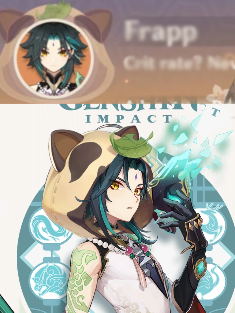 Xiao vs sayu namecard Genshin Impact | HoYoLAB