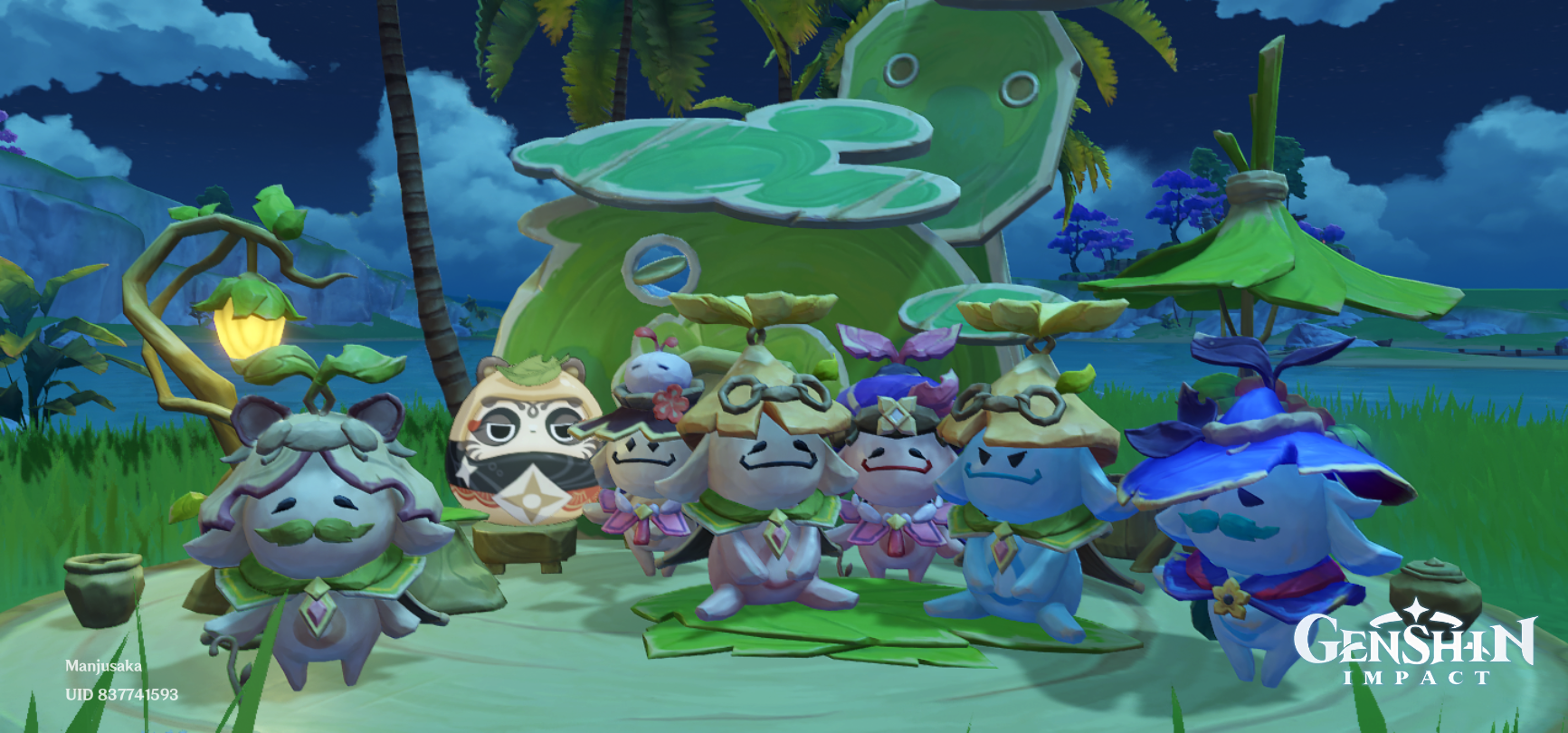 Happy Aranara Family Genshin Impact | HoYoLAB